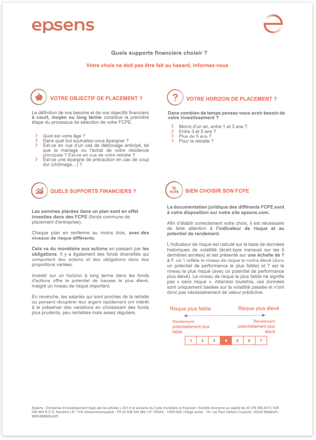 Que penser de l’épargne salariale Epsens ? Avis et contact